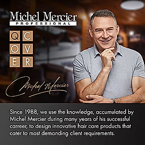 Michel Mercier Hair Root Touch Up Spray | No-Mess Instant Hair Dye with Unique Applicator | Natural Looking Hair Color (Black)