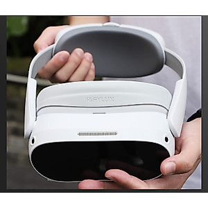 VR Silicone Interface Cover for Pico 4 VR Headset Face Cover Anti-Leakage VR Silicone Pad Anti-Leakage Light Blocking Sleeve (Black)