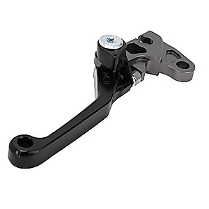 JFG RACING Motorcycle Brake Clutch Lever Folding Levers CNC for KLX110 KLX110L 2010-2023 Dirt Bike Black