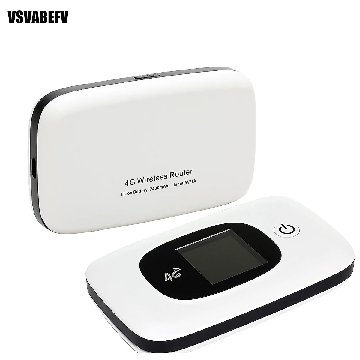 4G LTE Mobile WiFi Router with SIM Card Slot for Travel, Unlocked Portable WiFi Router Hotspot Devices for Travel, ATT T-Mobile Hotspot Devices Portable WiFi Hotspot, Support B2/B4/B5/B12/B17