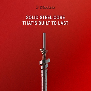 D'Addario Prelude Violin Single D String, 4/4 Scale, Medium Tension - J813 4/4M - Solid Steel Core, Warm Tone, Economical and Durable – Educator’s Choice for Student Strings