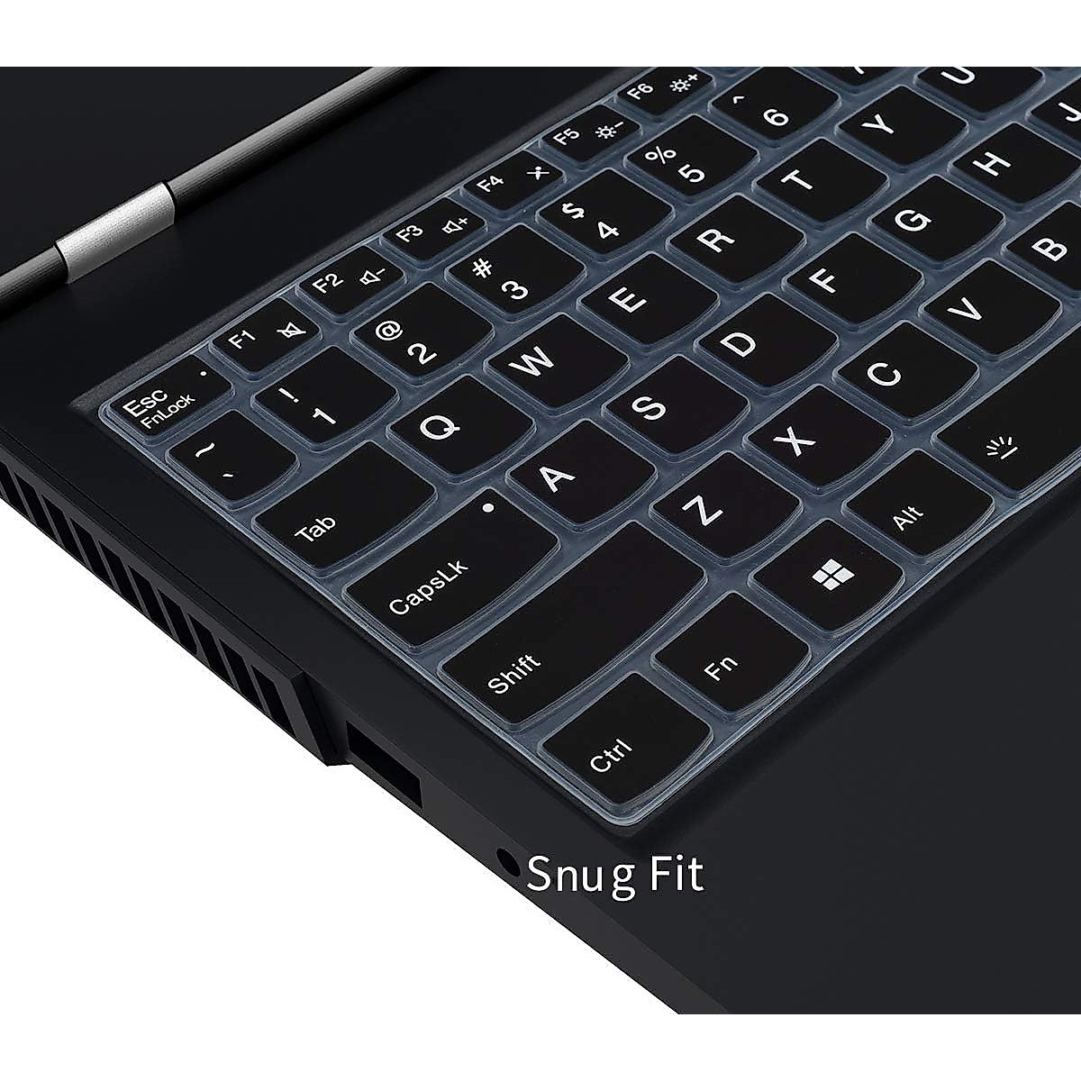 Keyboard Cover for Lenovo Legion Pro 7 7i 16" / Legion 5 5i Pro/Legion 5 5i 5p 5pi 7i 15.6" 17.3" Gaming Laptop/Legion Slim 7 7i 15.6 / IdeaPad 3 3i 15.6 Gaming, LOQ 15.6" 16" Protector -Black