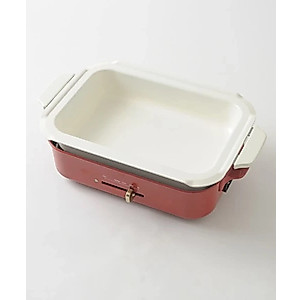 BRUNO Ceramic Coated Pan for Compact Hot Plate BOE021-NABE