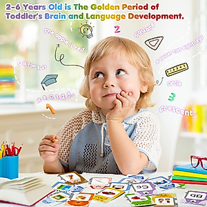 beiens Toddler Toys - Talking Flash Cards for Toddlers 2 3 4 5 6 Year Old with 240 Sight Words - Speech Therapy Autism Sensory Toys for Autistic Children - ABC Learning Educational Montessori Toys