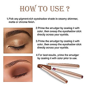 YXKJMN Putty Eyeshadow Stick Makeup Matte Cream Eyeshadow Crayon Highlighting Stick Cream Concealer Eyeshadow Pencil Concealer on Lower Lids(Putty)