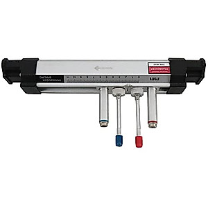 VTSYIQI Digital Ultrasonic Flow Meter Sensor Transducer HS-HT High Temp Small Bracket Sensor for Transit Time Ultrasonic Flow Meter TUF-2000H