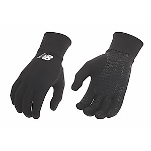 New Balance Lightweight Running Gloves (Black, Large)