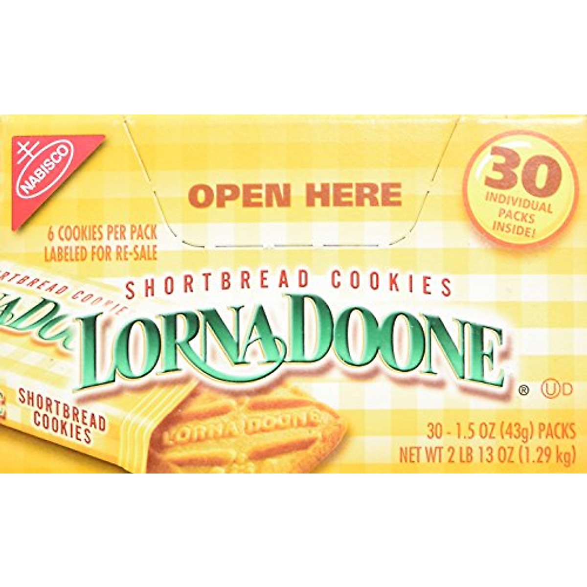Nabisco Lorna Doone Shortbread Cookies - 30 Count