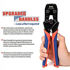 iCrimp Mini PEX Pipe Quick Cinch Tool Set for Stainless Steel Clamp from 3/8-inch to 1-inch-with Pex Cutter,20pcs 1/2-inch and 10pcs 3/4-inch Stainless Steel Clamps included