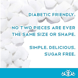 Mint Assortment KETO Xylitol Candy Chips (3-Pack) - SNØ 1.5oz Tin - Sugar-Free Candy With Only 2 Ingredients | Low Carbs, Diabetic-Friendly, Non-GMO, Vegan, GF & Kosher | Purest candy in the world!