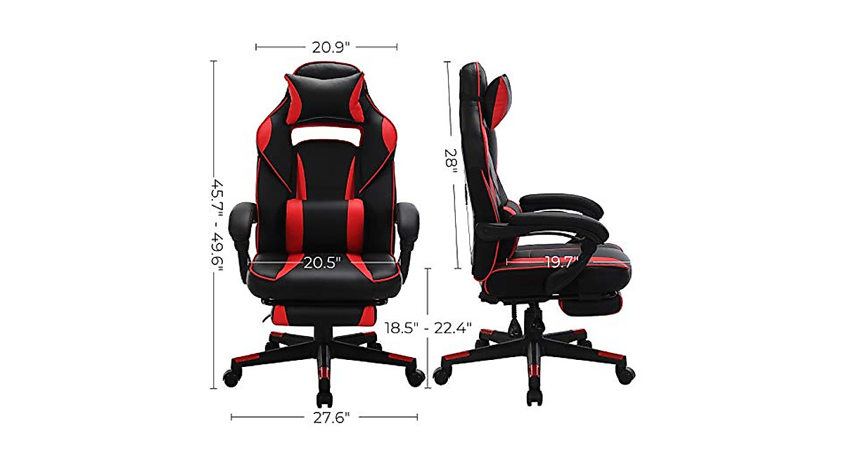 SONGMICS Racing Gaming Chair - Ergonomic Comfort