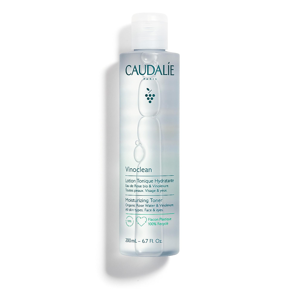 Vinoclean Moisturizing Toner with Rose Water - 6.7 oz