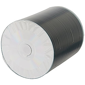 White CD 100QTY 100 Disc Spindled Hub Printable CD-Rs