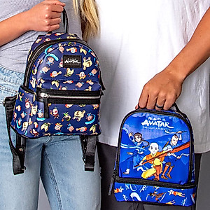 Nickelodeon Chibi Avatar The Last Airbender Characters Aang Zuko Katara Appa Toph Sokka Mini Backpack