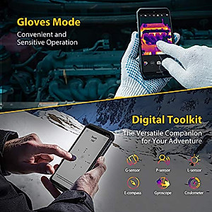 Ulefone Armor 9 Rugged Phones Unlocked, FLIR Thermal Imaging Camera, Endoscoped Supported, Helio P90 8GB + 128GB Android 10, 64MP Camera, 6600mAh, 6.3 inch FHD+ Screen, NFC, OTG, Not Include Endoscope