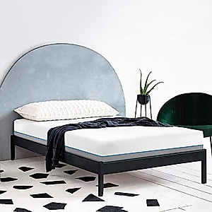 8 inch Full Size Mattress Gel & Charcoal Infused Memory Foam Mattress Full Medium Comfort CertiPUR-US Certified Motion Isolating Supporting Body Weight Relieve Pressure Washable Zipper Cover