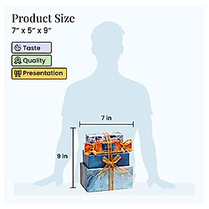 Broadway Basketeers Gourmet Chocolate Food Gift Basket Tower Snack Gifts for Women, Men, Families, College – Delivery for Holidays, Appreciation, Thank You, Congratulations, Corporate, Get Well Soon, Care Package