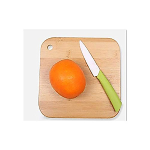 GULRUH Wood Cutting Boards for Kitchen, Natural Bamboo Cutting Board Chopping Block Kitchen Baking Bread Fruit Food Supplement Plate Wooden Complementary Tray