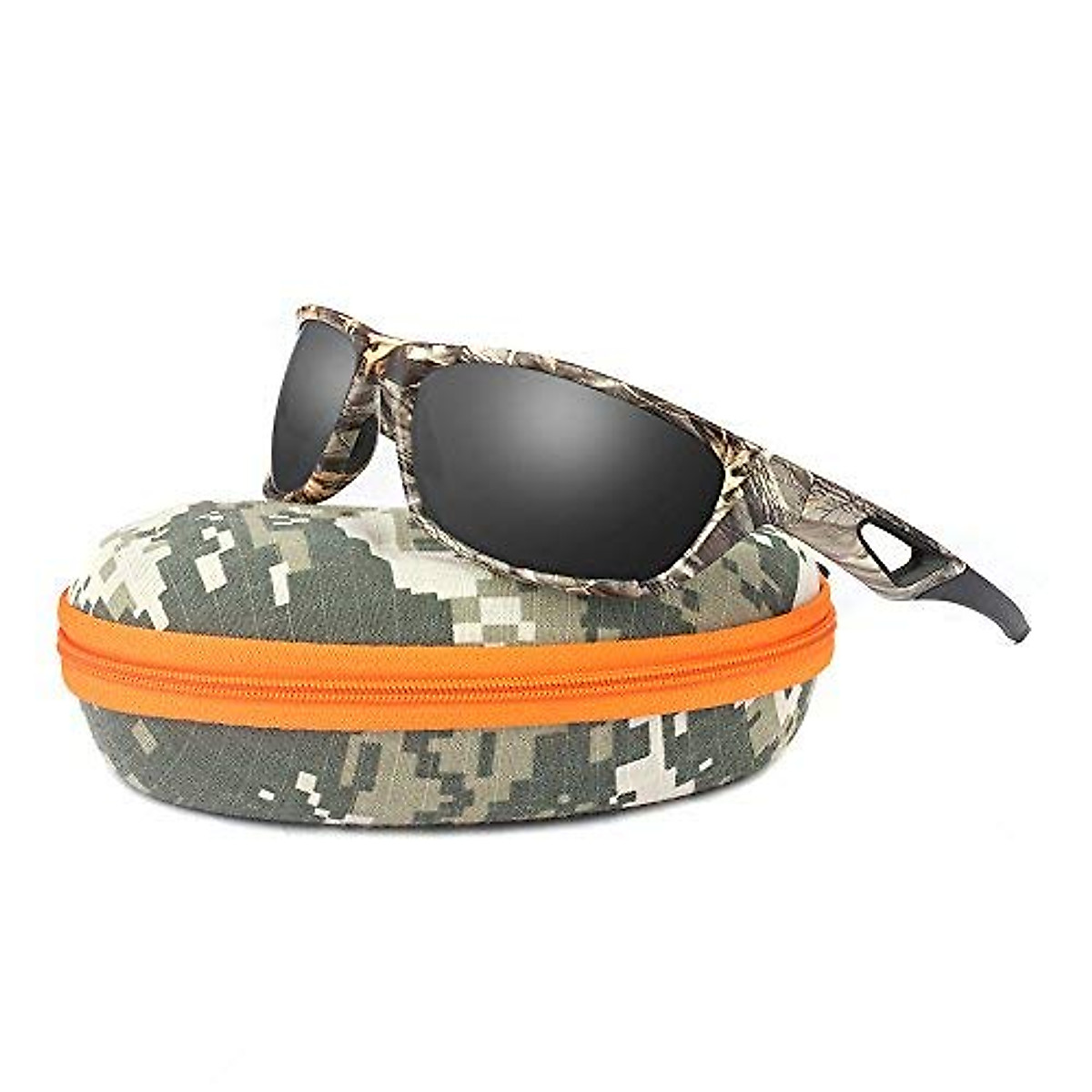 JIANGTUN Camo Polarized Sunglasses for Men and Women