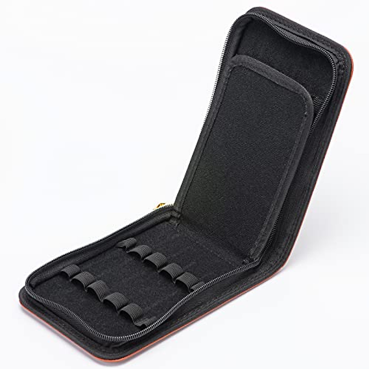 Lanxivi Fountain Pen Roller Pen Pu Leather Case for 12 Pens (Coffee)