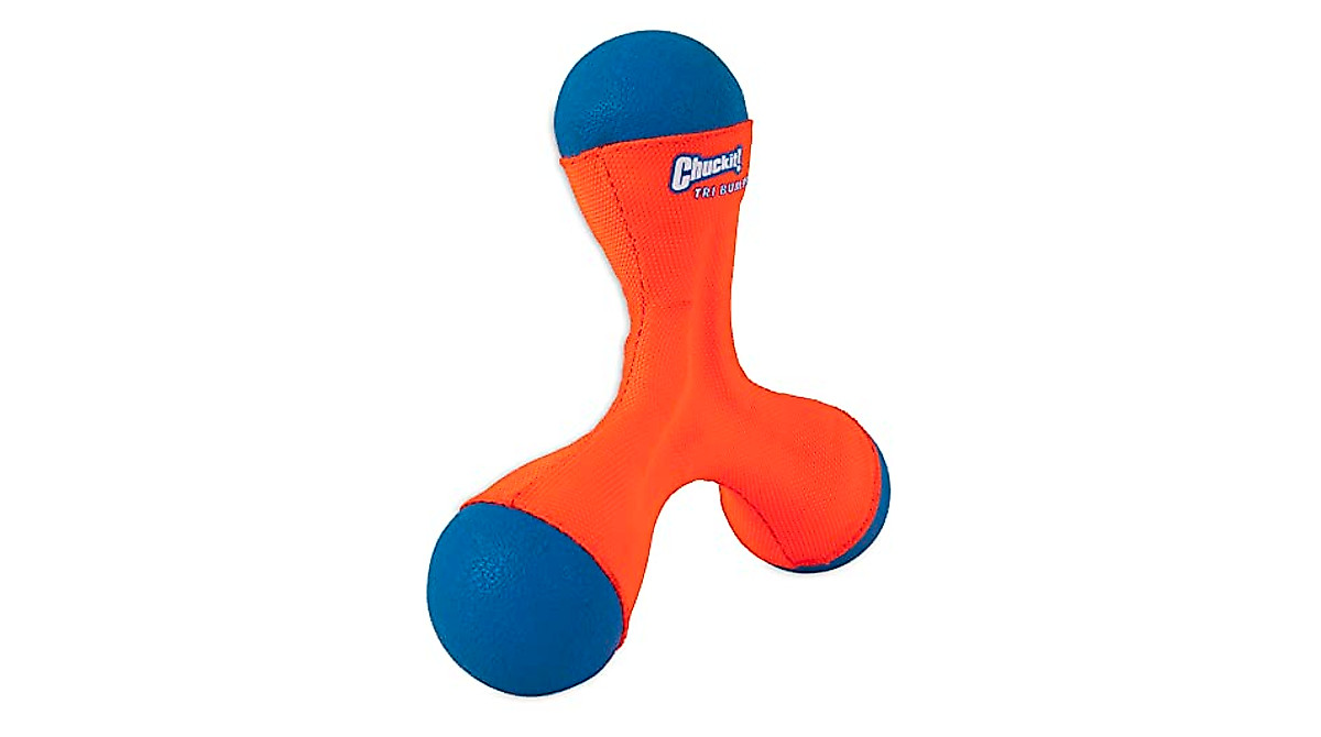 Chuckit! Amphibious Tri-Bumper Dog Toy for Water and Land Play