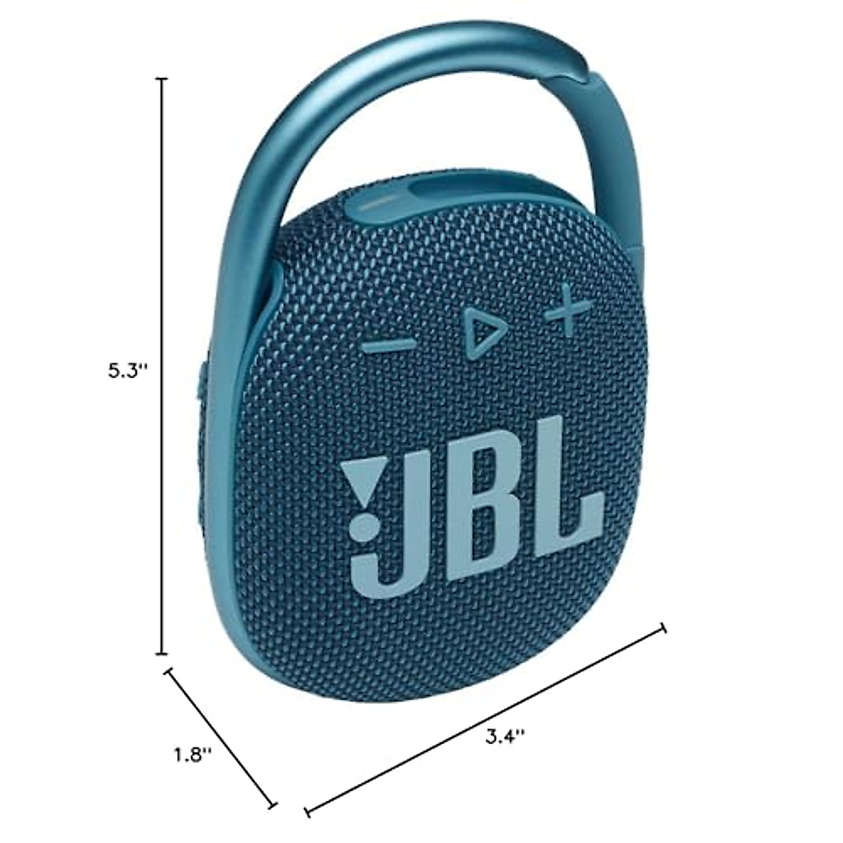 JBL Clip 4 - Portable Mini Bluetooth Speaker - Blue (Renewed)
