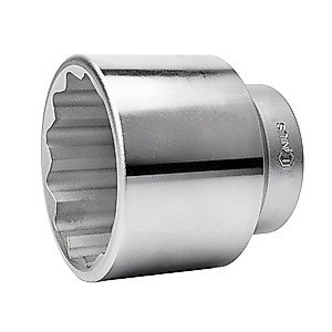 Genius Tools 3/4" Dr. 57mm Hand Socket (12-Point) (CR-Mo) - 635257