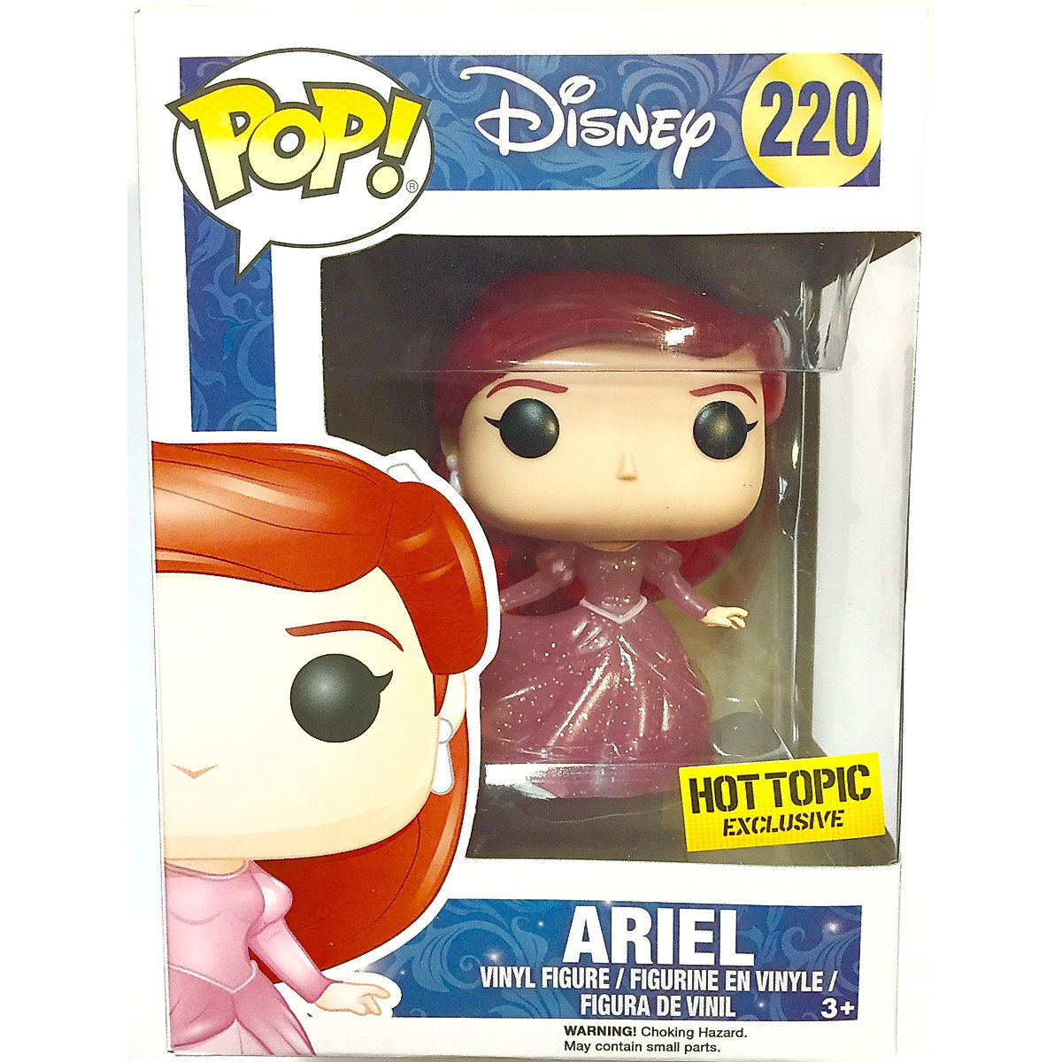 Funko POP Disney: The Little Mermaid - Ariel (Glitter) #220
