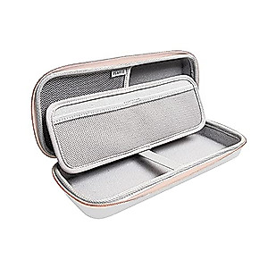 Plaris Stethoscope Case for Nurses Compatible with 3M Littmann/MDF/Omron Stethoscopes - Extra Room for Medical Bandage Scissors EMT Trauma Shears and LED Penlight, (Black)