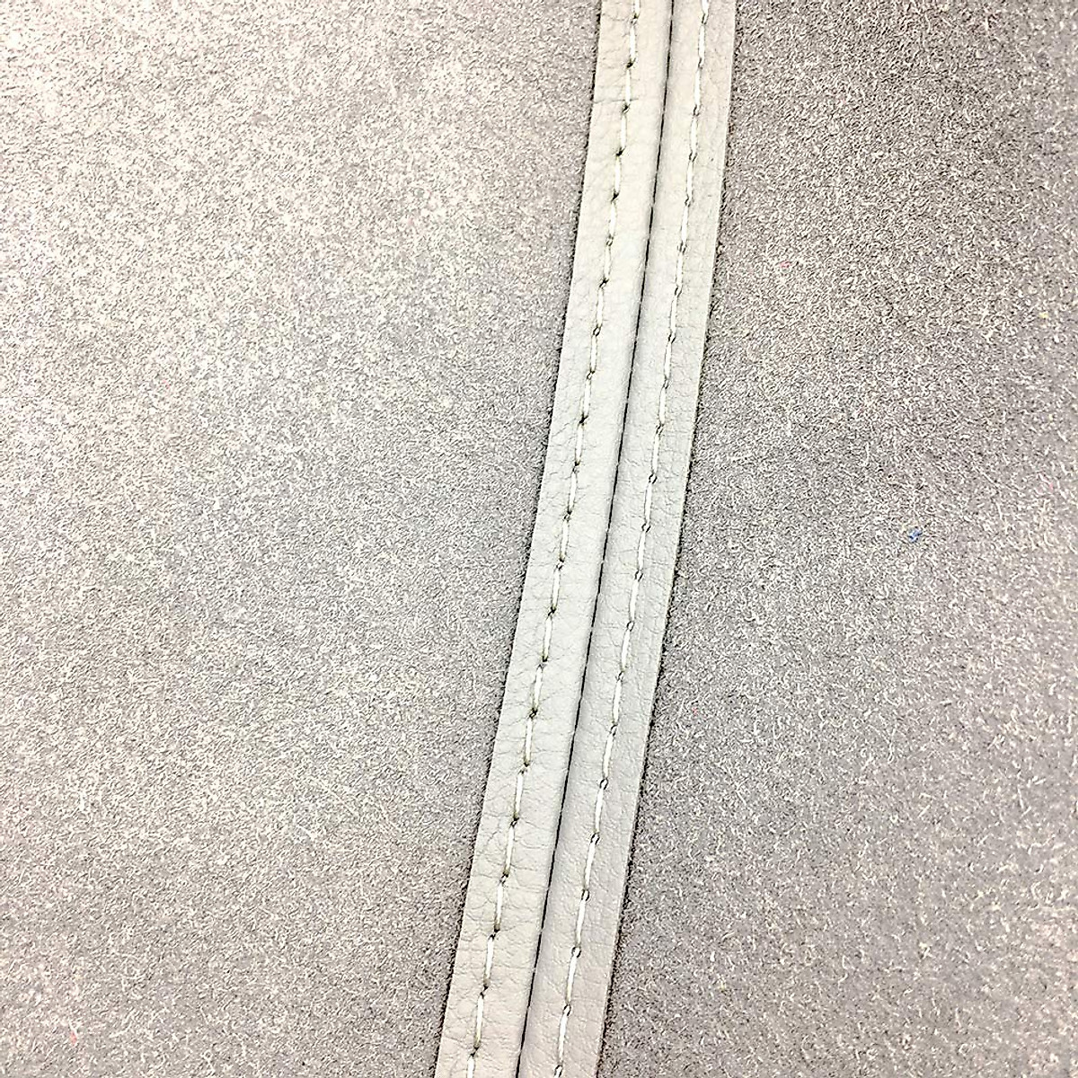 DSkoiph Armrest Synthethic Leather Cover Fit for Honda Pilot 09-13 (Front Door Panel Armrest Cover, Gray)