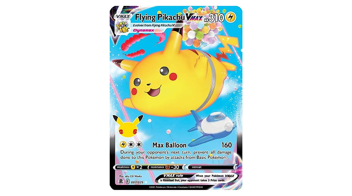 Flying Pikachu VMAX - Ultra Rare Pokémon Card