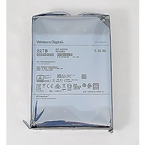Western Digital WD Ultrastar HC570 WUH722222ALE6L4 22TB 7200RPM 3.5'' Desktop HDD 0F48155