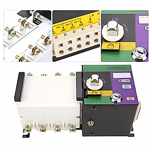 Manual Transfer Switch, 100 amp Isolation Type Dual Power Automatic Transfer Switch ATS 100A/4P