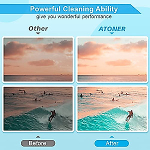 ATONER Printhead Cleaning Kit Printer Cleaning Kit Work for Canon Pixma/Brother/EP/HP 8600 8610 8620 WF-3640 7710 7620, Printer Cleaning Solution, Printer Nozzle Cleaner, Inkjet Printer Cleaner 100ML