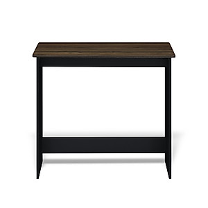 FURINNO Simplistic Study Table, Columbia Walnut