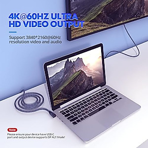 UseBean USB C to USB C Cable 100W 15ft(2 Pack), Right Angle USB 3.2 Gen2x2 20Gbps Data Transfer&PD Fast Charging,4K60Hz Video Monitor Type-C Cord,for MacBook Pro, iPad Pro,Galaxy S24/S23