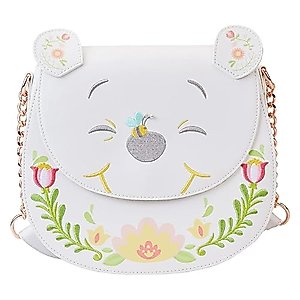 Disney Winnie the Pooh Cosplay Folk Floral Crossbody Bag