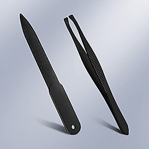 Manicure Set, Stainless Steel Nail Clippers Pedicure Kit Professional 4 in 1