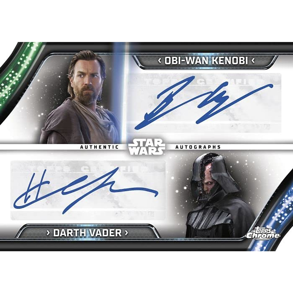 2023 Topps Star Wars Chrome Trading Card Hobby Box 1 Autograph Per Box