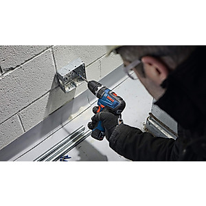 Bosch GSB12V-300B22 12V Max Brushless 3/8 In. Hammer Drill/Driver Kit with (2) 2.0 Ah Batteries