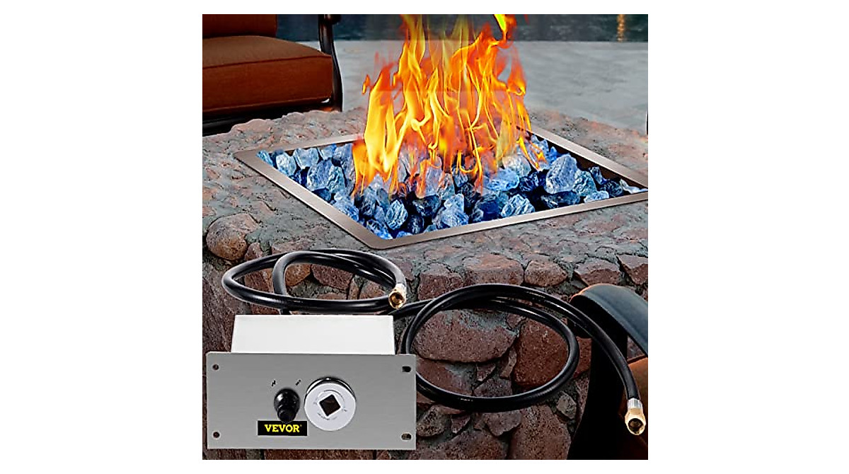 VEVOR 300K BTU Fire Pit Gas Burner Ignition Kit