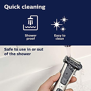 Philips Norelco Bodygroom Series 7000 Showerproof Body Trimmer & Shaver, BG7030/49