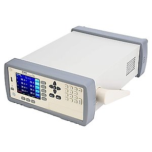 Temperature Recorder, AT4116 Multi Channel Temperature Tester, 16 Channel Professional Temperature Tester Data Logger, with TFT Screen Display, -200℃ -1300℃, USB Port(220v)