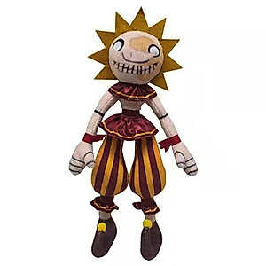 Ktveih Sun and Moon Plush Toy Set Stuffed Animal doll Fan Made plushies for Boy Girl plush Gift 2pcs