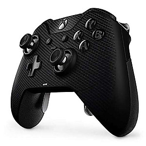 Skinit Decal Gaming Skin Compatible with Xbox One Elite Controller - Originally Designed Black Hex Design