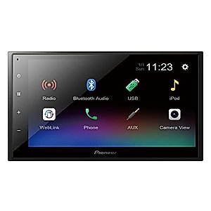 Pioneer DMH-341EX 6.8" Capacitive Touchscreen, Amazon Alexa When Paired with Pioneer Vozsis App, Bluetooth, Back-up Camera Ready - Digital Media Receiver