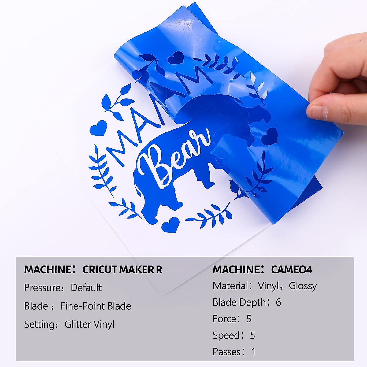 HTVRONT Permanent Vinyl for Cricut Machine, 80PCS 12"x12" Adhesive Vinyl Sheets--Permanent Vinyl Bundle for Mugs, Decoration, Craft Projects