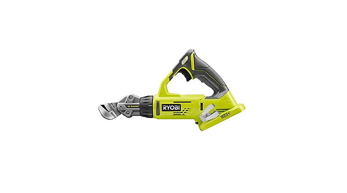 Ryobi P591 18V Offset Shears - Precise Cordless Cutting Tool