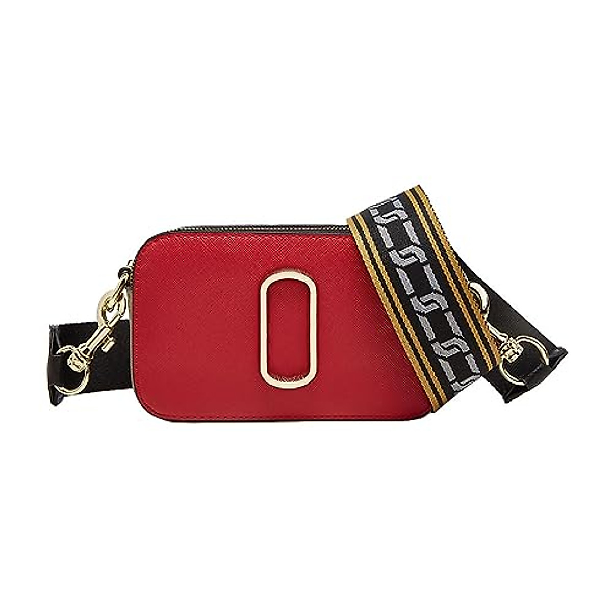 Camera bag crossbody bags for women Camera purses shoulder bags for women (Red)