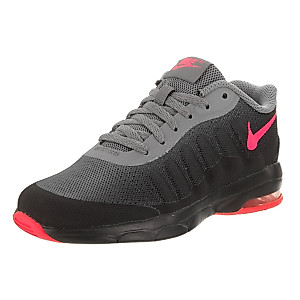 Nike New Youth Air Max Invigor Preschool Running Shoes Black/Pink Sz 1.5Y